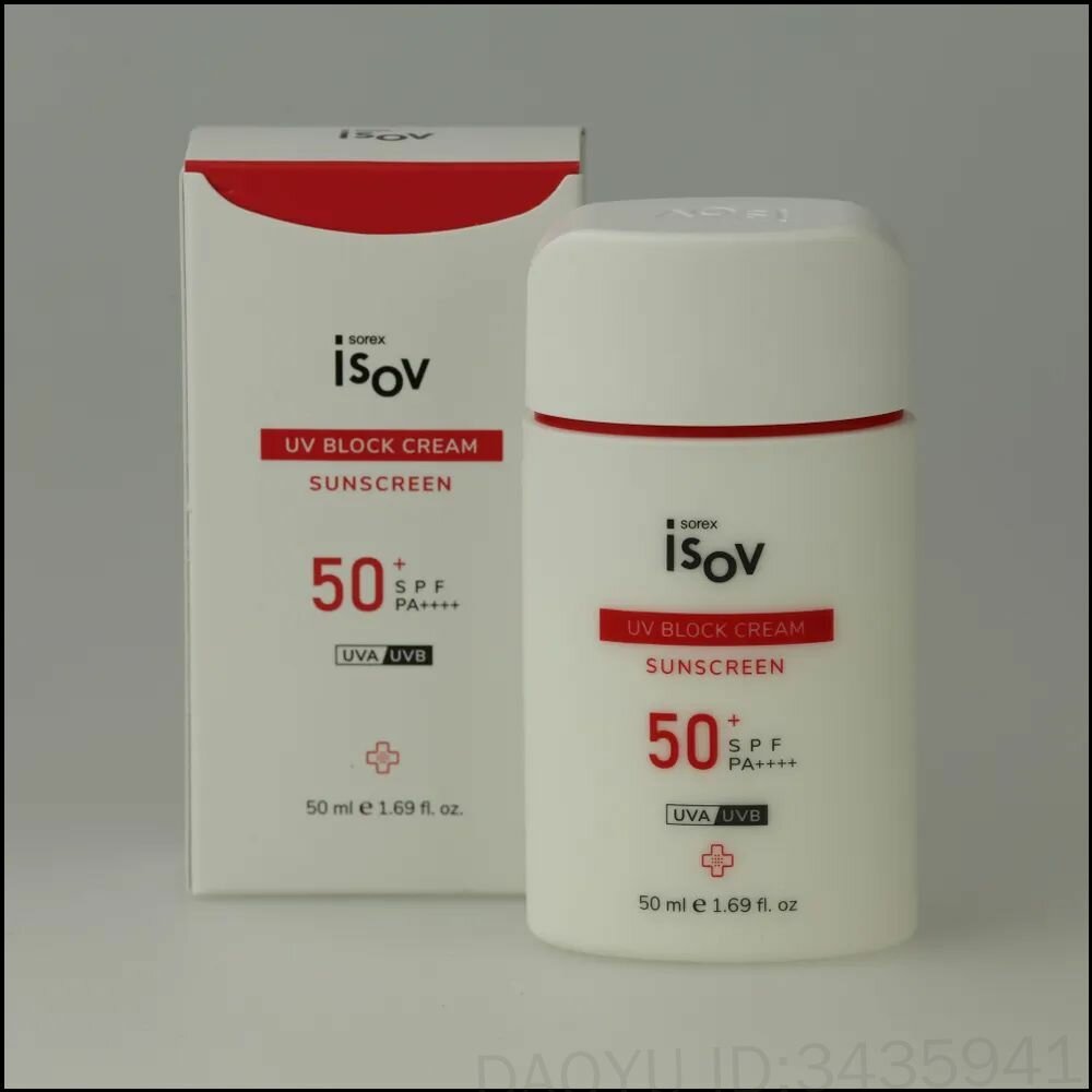 Крем для защиты от солнца, премиум, SPF 50, 50 мл, Mivis, UV Block