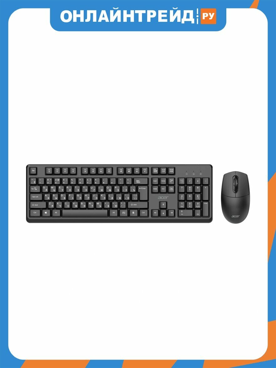 Клавиатура и мышь Acer OCC501 черный (ZL. ACC11.00H)