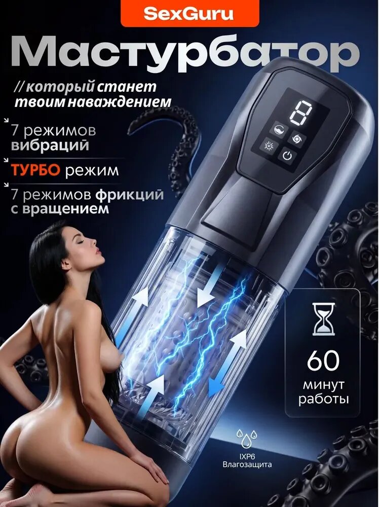 Мастурбатор мужской автоматический