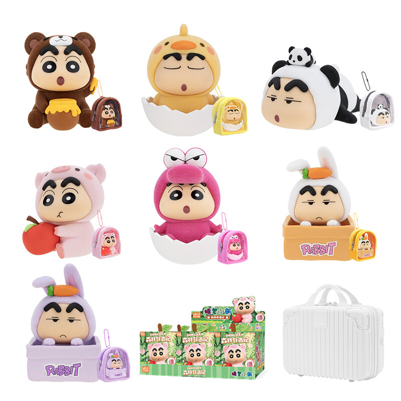 Плюшевая кукла унисекс Spiritual Creations Crayon Shin chan Лесные приключения, 6 шт, 14 дюймов