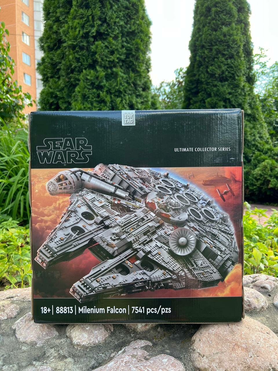 Конструктор Звездные войны Сокол Тысячелетия / Star Wars / 7541 деталь