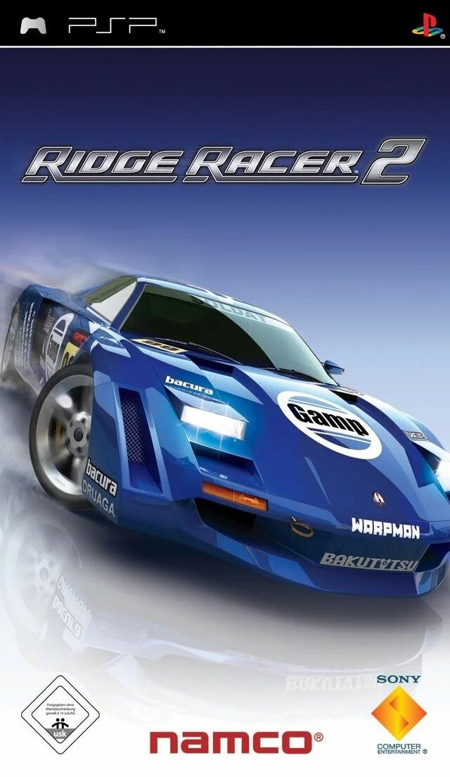 Игра PSP Ridge Racer 2