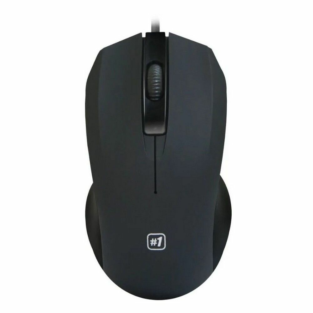 Мышь проводная DEFENDER MM-310 black (USB, 1000dpi, 3but) (52310)