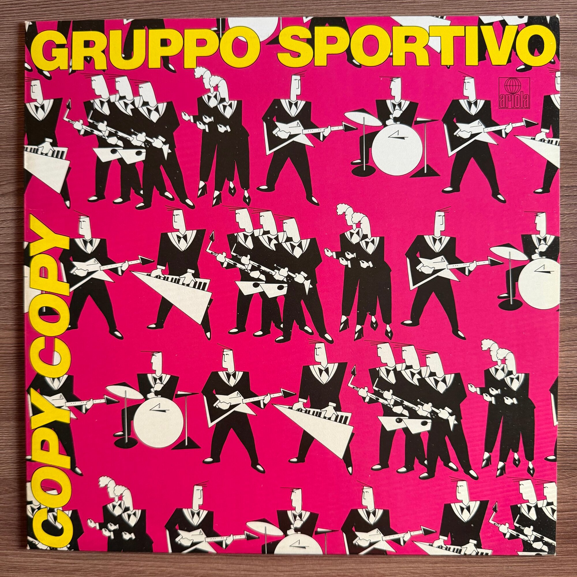 Виниловая пластинка Gruppo Sportivo Copy Copy (Голландия 1980г.)