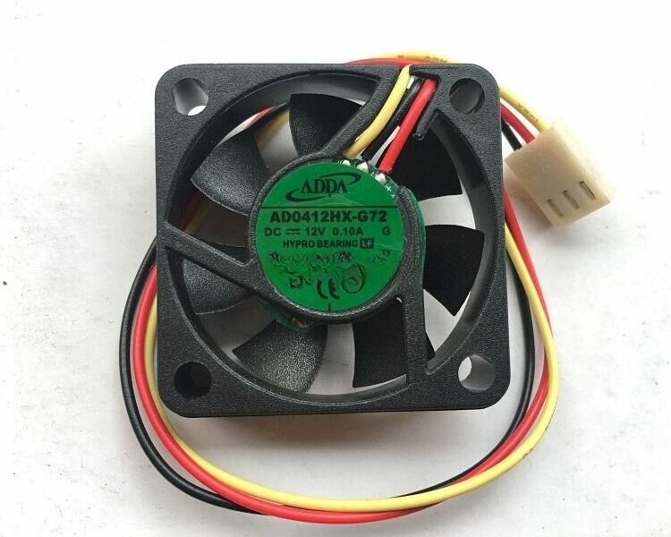 ADDA AD0412HX-G72 4010 4 см 12V 0.10A 3-проводной переключатель вентиляторы -