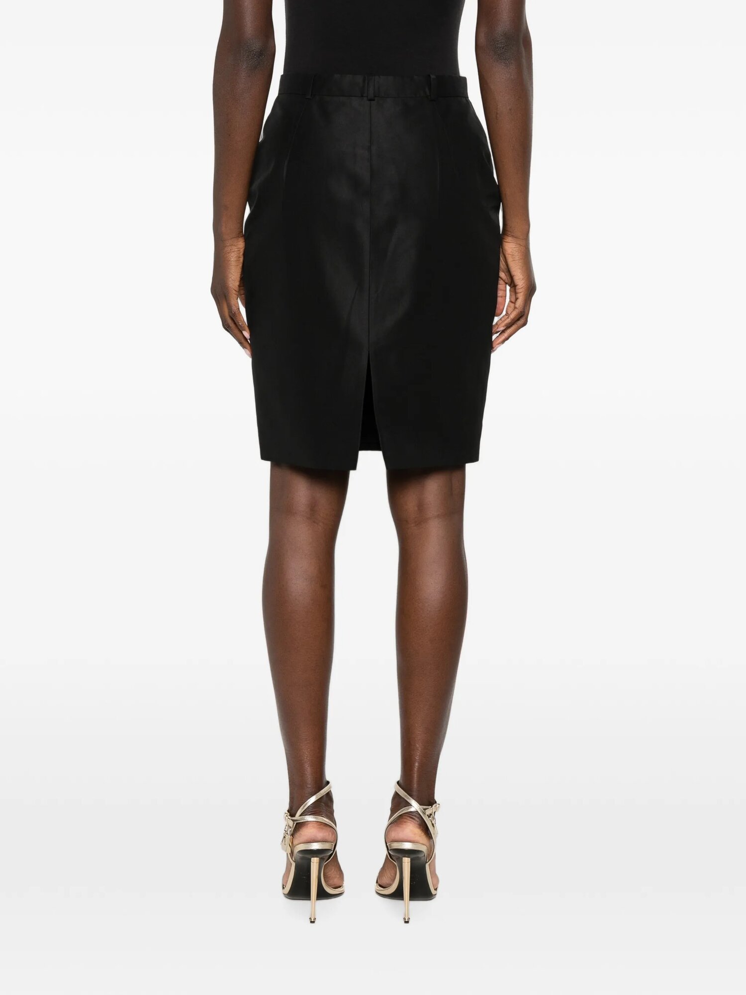 Юбка GUCCI, размер 44, black — фото 1