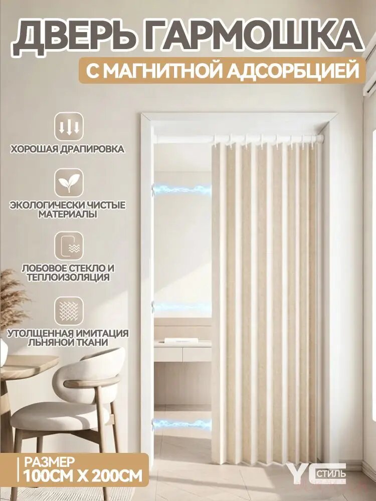 Дверь межкомнатная, Полиэстер с ПВХ покрытием, 1000x2000, Глухая