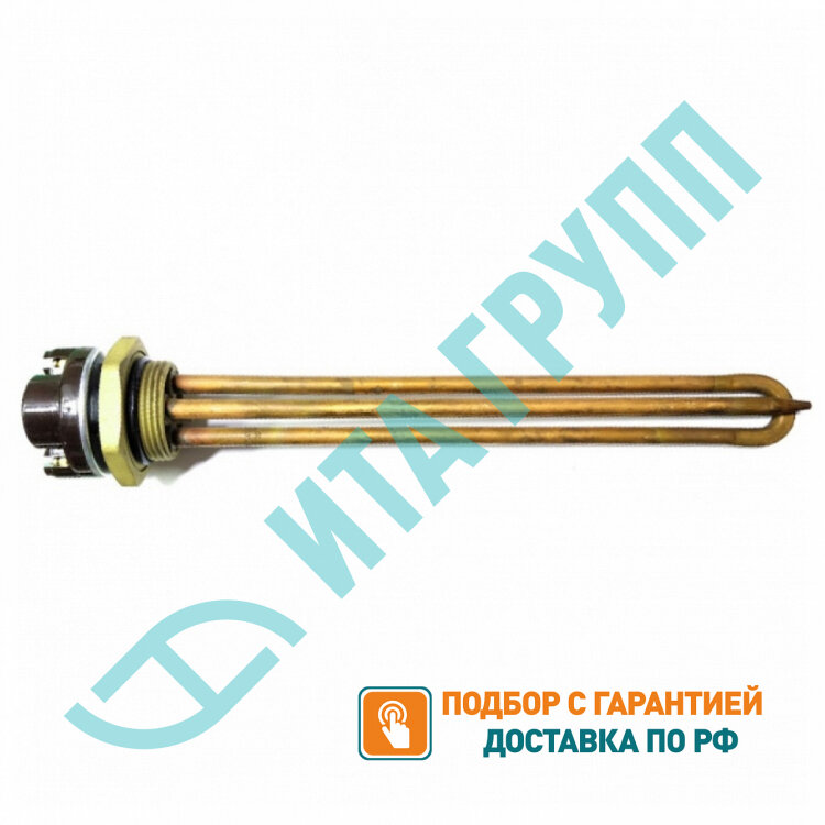 Комплект ТЭН с терморегулятором 1,5кВт (1500Вт) RDT для нагрева воды, Ariston, C50301