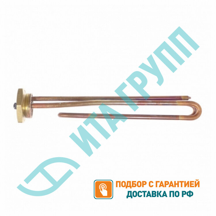 ТЭН 3 кВт (3000 Вт) RCT резьбовой 42 мм для Ariston, De Luxe, Real, Thermex, 182384i