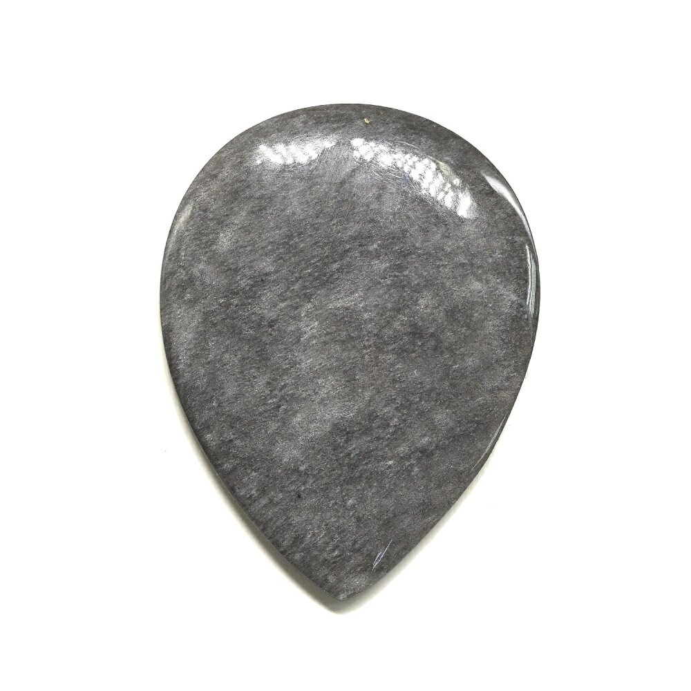 Кабошоны из обсидиана радужного форма капля, 46*36*5,5мм