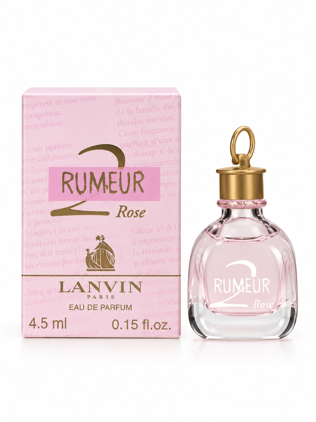 Lanvin Rumeur2 Rose парфюмерная вода женская 4.5 мл, миниатюрный флакон