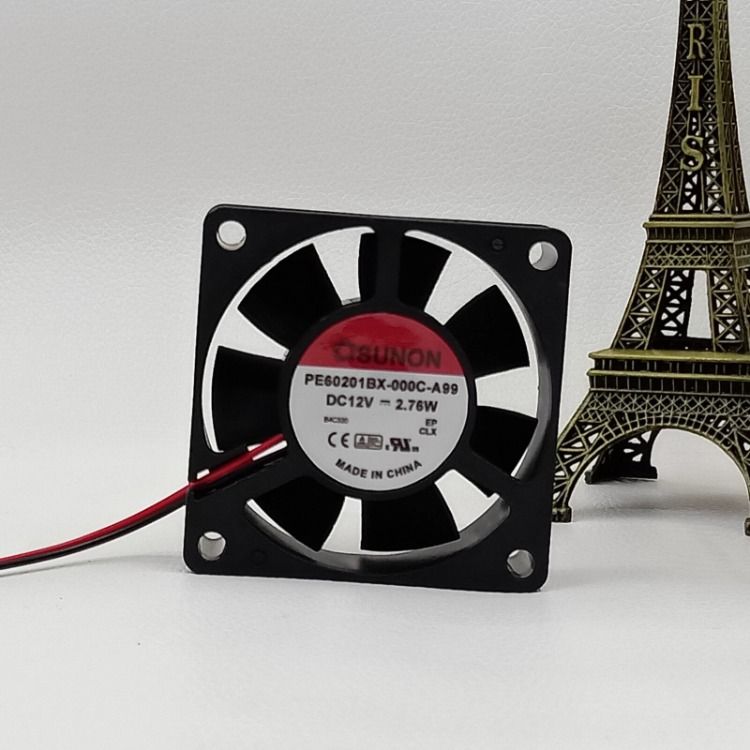 SUNON PE60201BX-000C-A99 DC12V 2.76W подшипниковый вентилятор -
