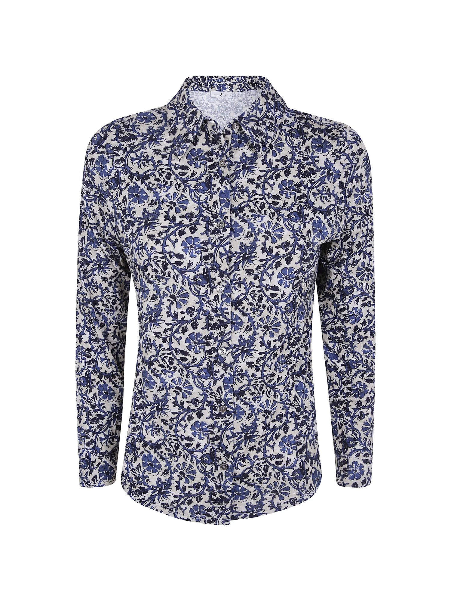 Рубашка Floral-print long-sleeve shirt
