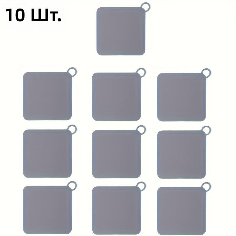 Крышки для слива 10 шт, защита от насекомых и запаха, антизасорные для раковины, душевого слива, пробки для ванны и фильтры для канализации