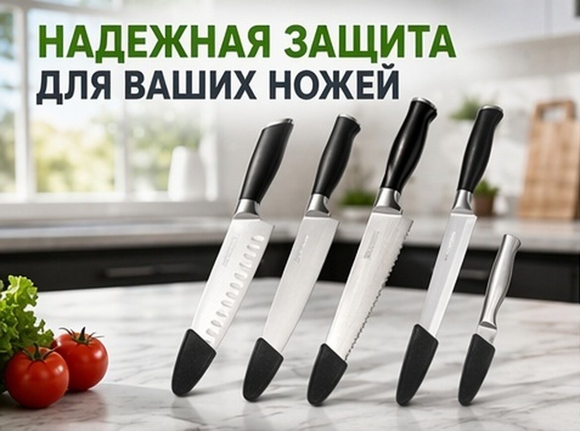 25 Штук Защитные Чехлы Для Ножей Подходят Для Хранения И Транспортировки Размер 2.5X0.7X0.3Cm