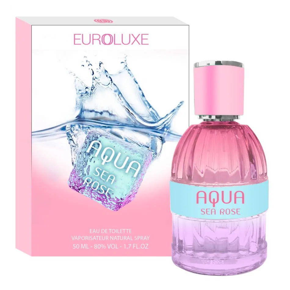 Туалетная вода Euroluxe Aqua Sea Rose 50 мл - Евролюкс Аква Морская Роза для женщин