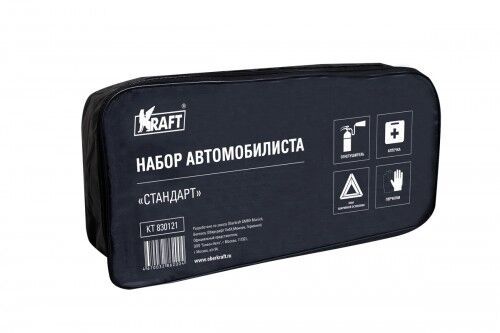 Сумка Автомобилиста Стандарт (С Лого Огнетуш, Аптечка, Знак, Перчатки) (KRAFT KT830121)