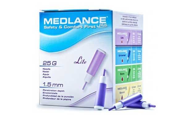 Ланцеты автоматические медланс плюс лайт (MEDLANCE PLUS LITE) 25G 1.5mm (200 шт)