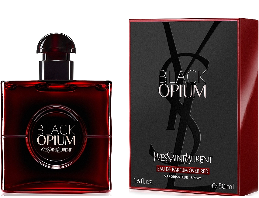 Yves Saint Laurent Black Opium Over Red 50 мл женский парфюм - Ив Сен Лоран Овер Ред