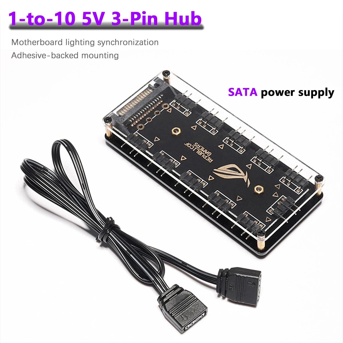 Контроллер ARGB CX FUTRUE 5V 3-pin