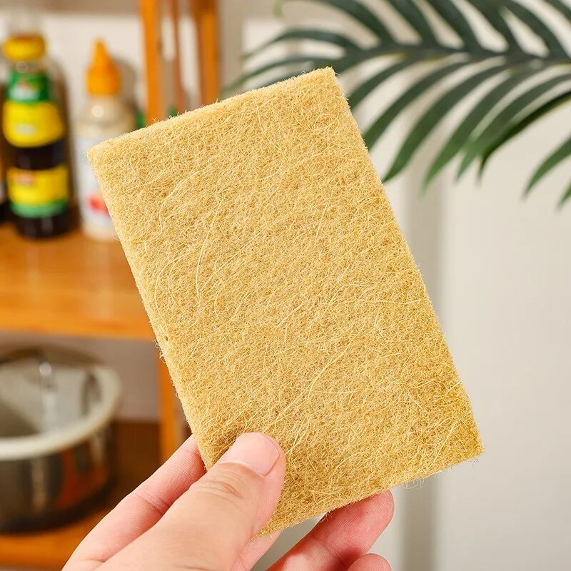 Биоразлагаемые губки из сизаля и кокоса 20pcs