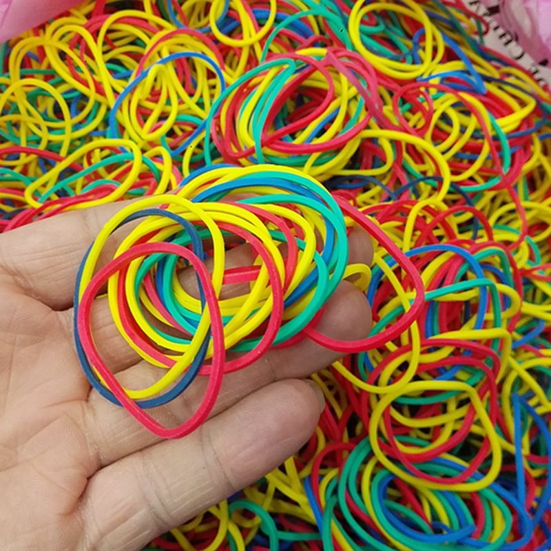 Резинка, Резинка канцелярская, Каучук, красный, 300 шт, 30 мм
