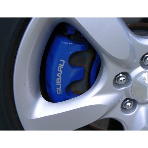 Девять наклеек на тормозной суппорт Subaru Impreza Forester Outback BRZ Tribeca все варианты
