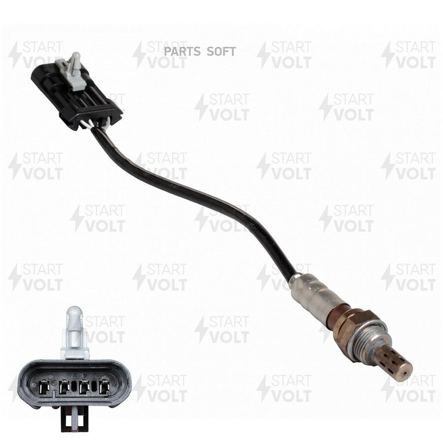 STARTVOLT VSOS0552 Датчик кисл. для а/м Daewoo Matiz (98-) 0.8i до/Chevrolet Lanos (97-) 1.5i после кат. (VS-OS 0552)