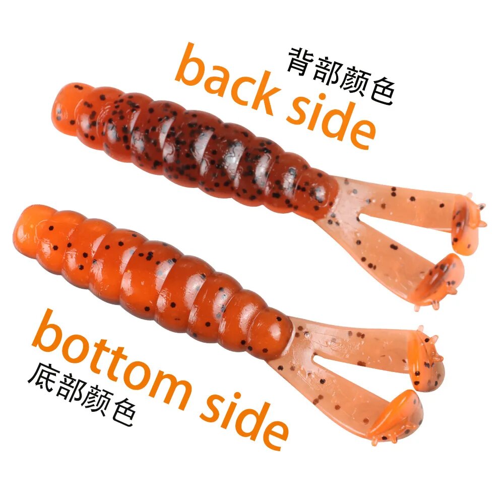KMRESA 70 мм/3 г Ударная Рыболовная Приманка 6 шт Оранжевый, 5