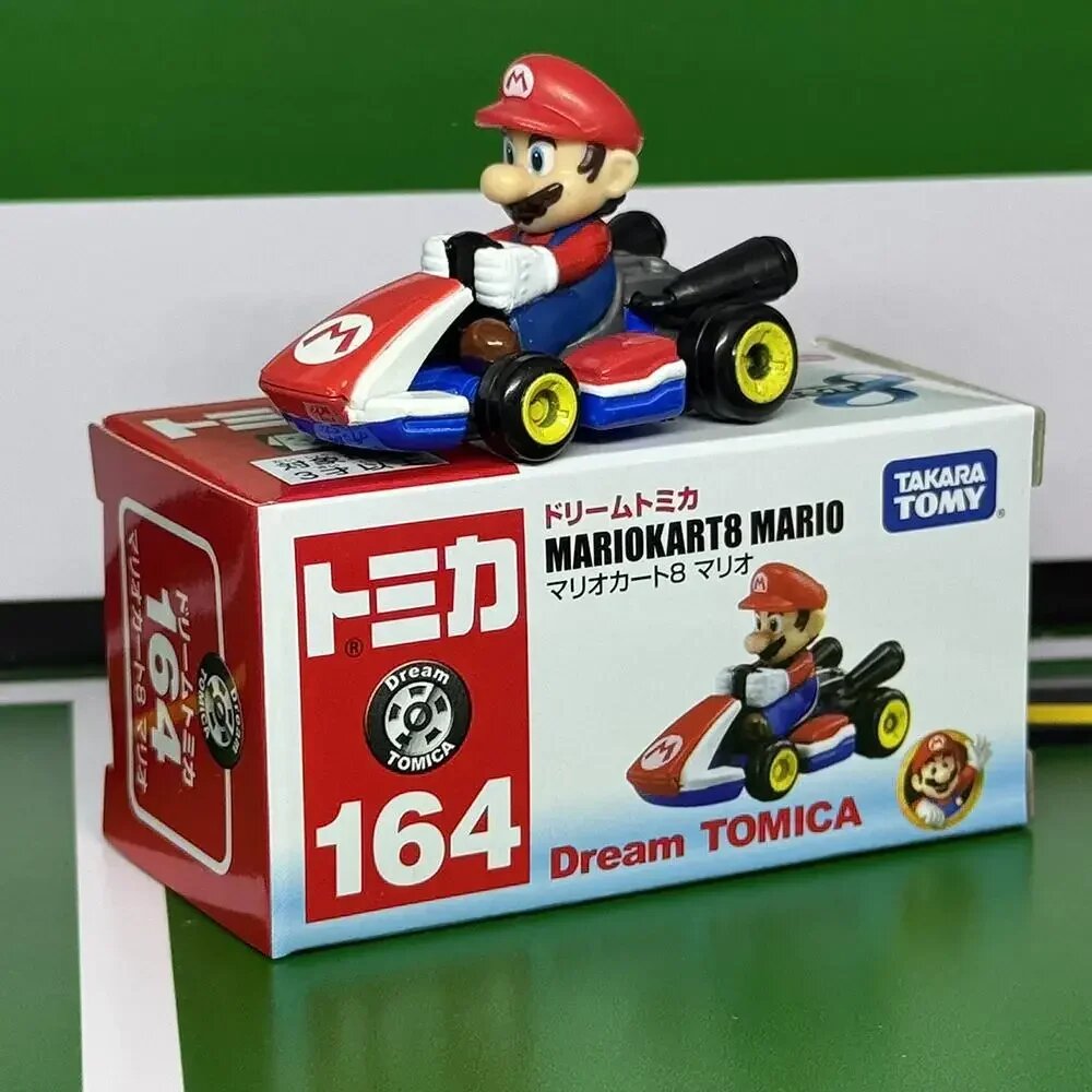 TAKARA TOMY Tomica 164 Super Mario Yoshi Kart 8 фигурка