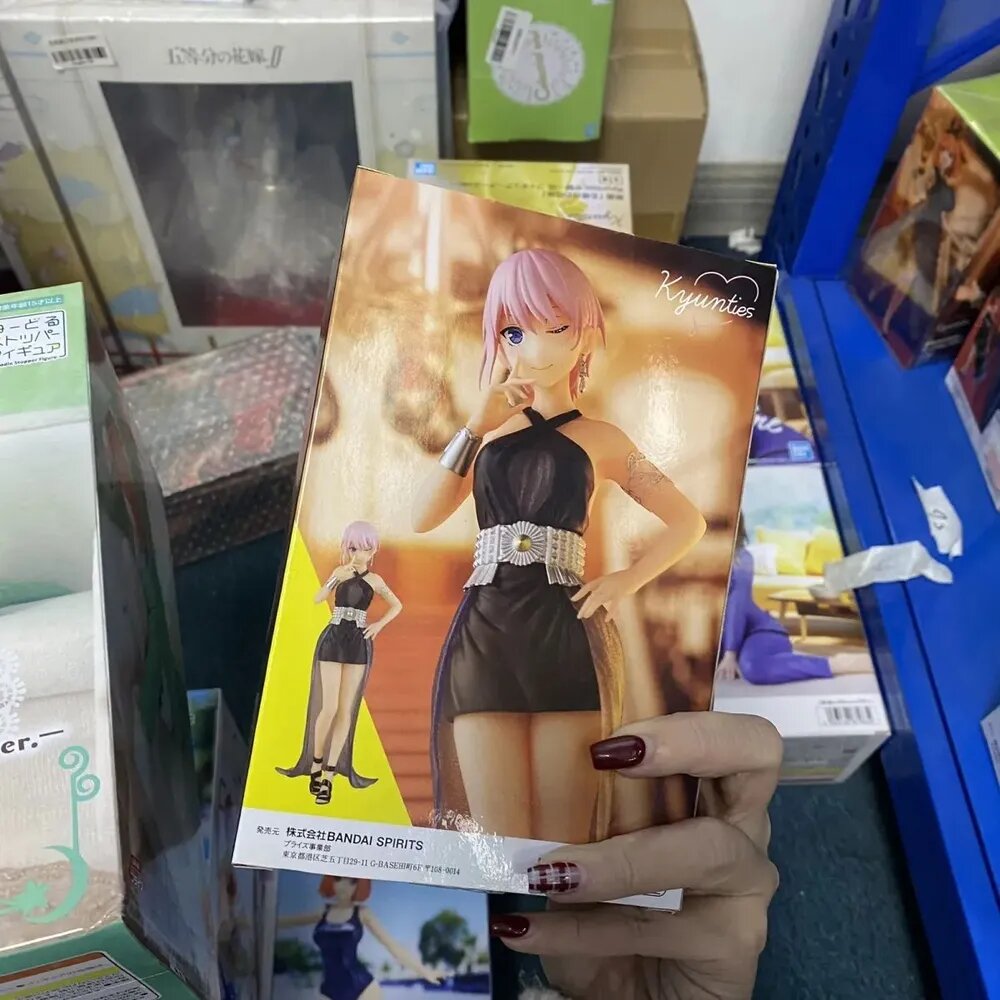Banpresto Фигурка Ичика Накано Kyunties коллекционная 18 см из аниме