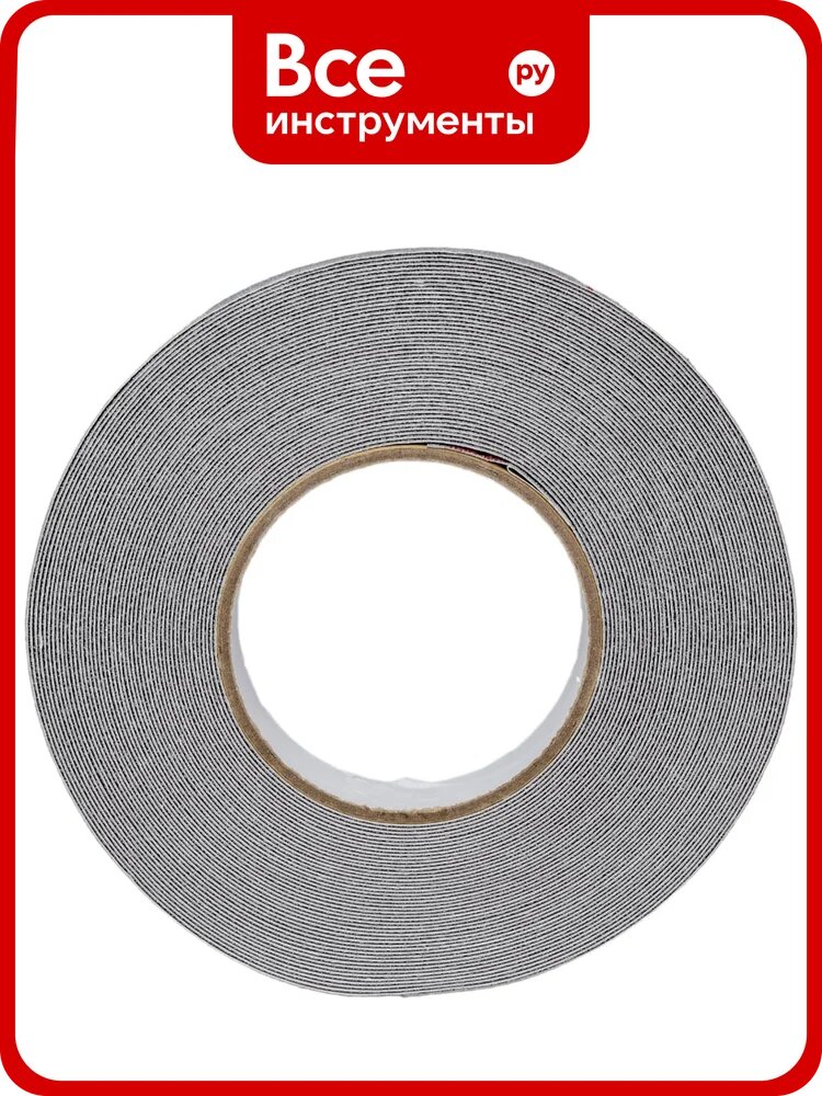 Противоскользящая лента абразив 60 Grit, серая, износостойкость 250 тыс. шагов, 25 мм x 18,3 м Mehlhose GmbH MAAR025183