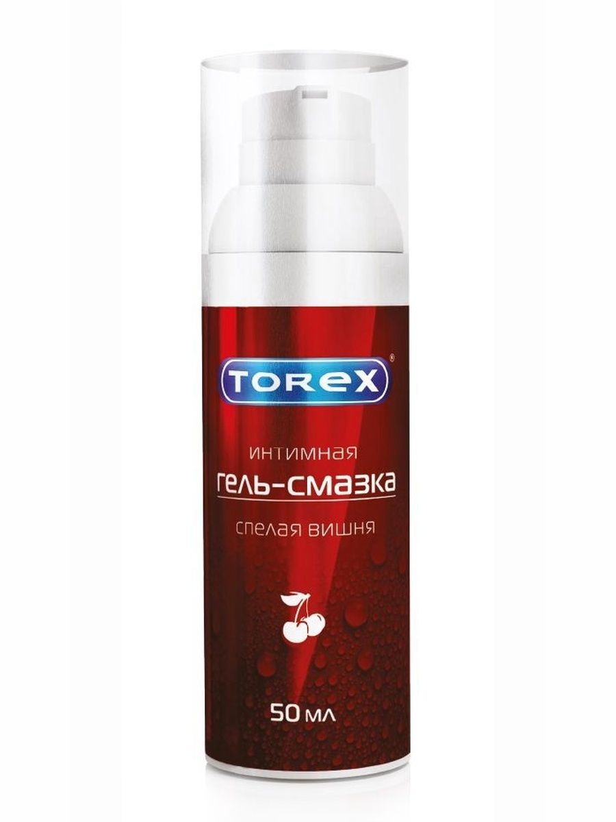 Гель-смазка Torex Спелая вишня с дозатором 50мл