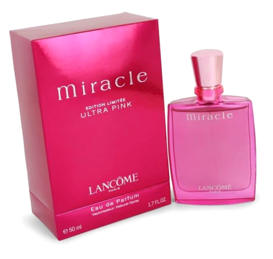 Женские духи Lancome Miracle Ultra Pink 50 мл - Ланком Миракл Ультра Пинк парфюм