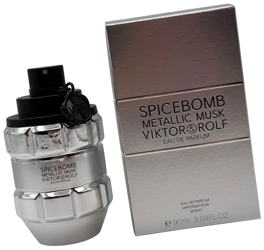 Мужская парфюмерная вода Виктор и Рольф Спайсбомб Металлик Муск 90 мл / Spicebomb Metallic Musk