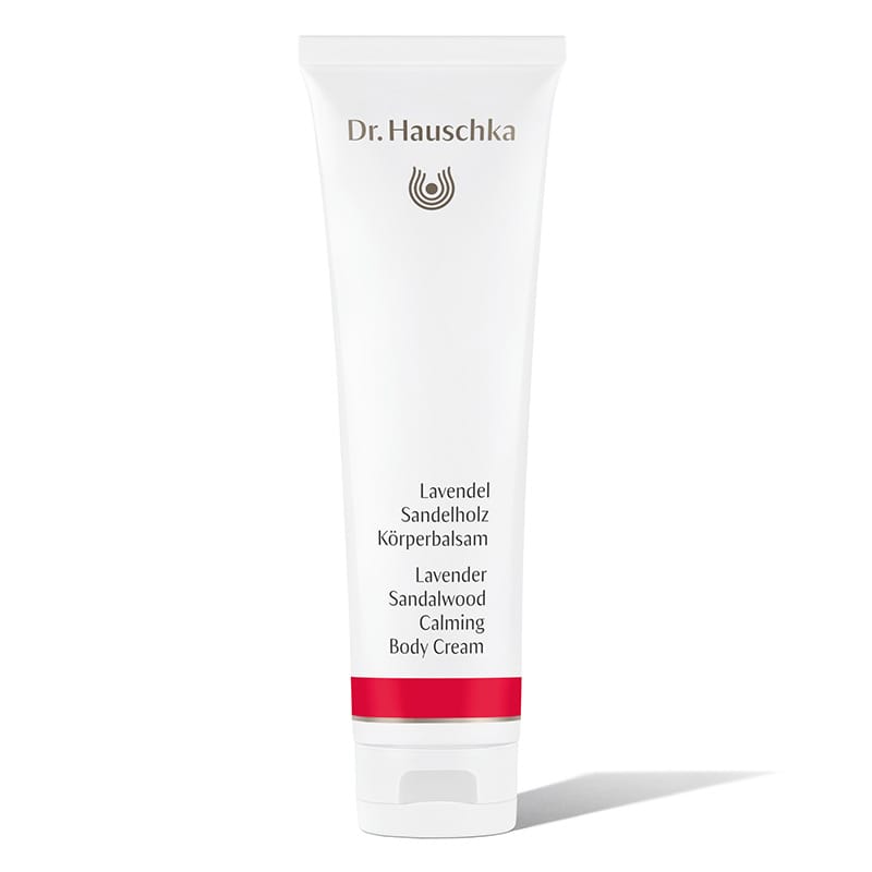 Крем для ухода за кожей Dr Hauschka Lavender Sandalwood Calming Body Cream Бальзам для тела с лавандой и сандаловым деревом 145 мл