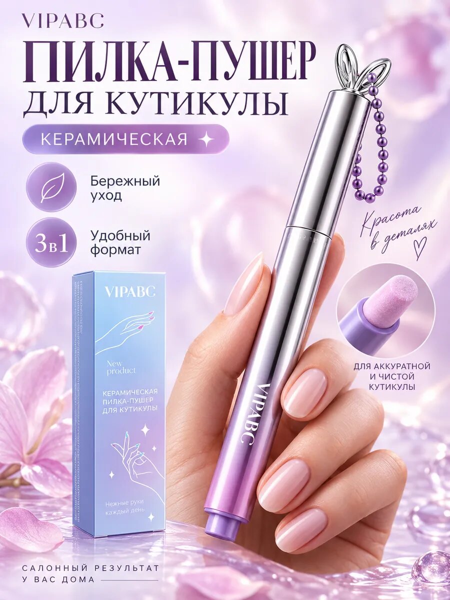 Биокерамический карандаш для кутикулы удаления с маслом