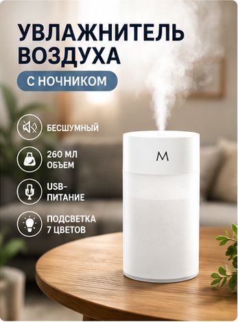 Увлажнитель воздуха Увлажнитель воздуха аромадиффузор для дома новорожденных цветов офиса спальни электрический автоматический ультразвуковой, прозрачный