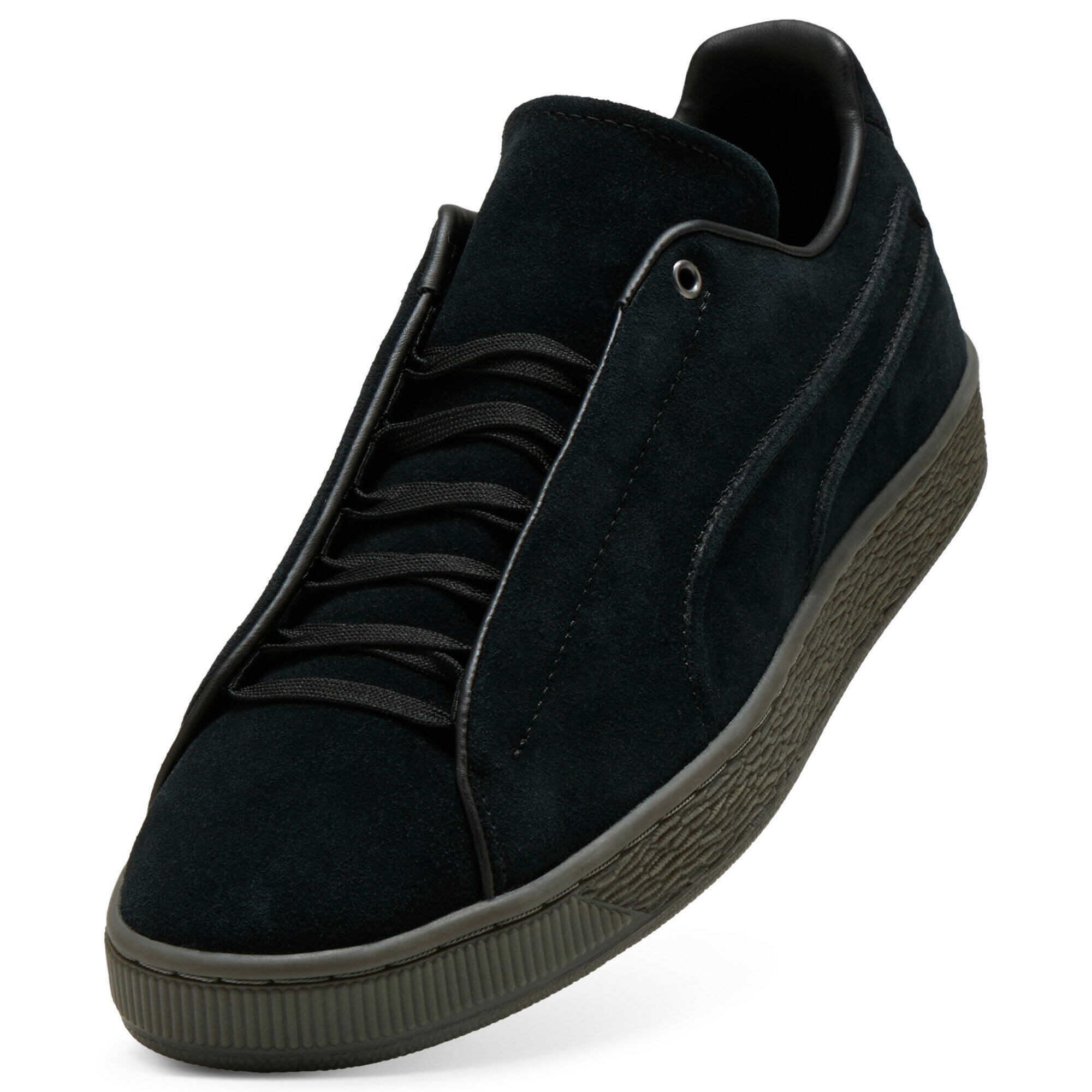 Кроссовки PUMA Suede Modern, полнота 6 (RU)/ на среднюю стопу, размер 12K, черный — фото 1