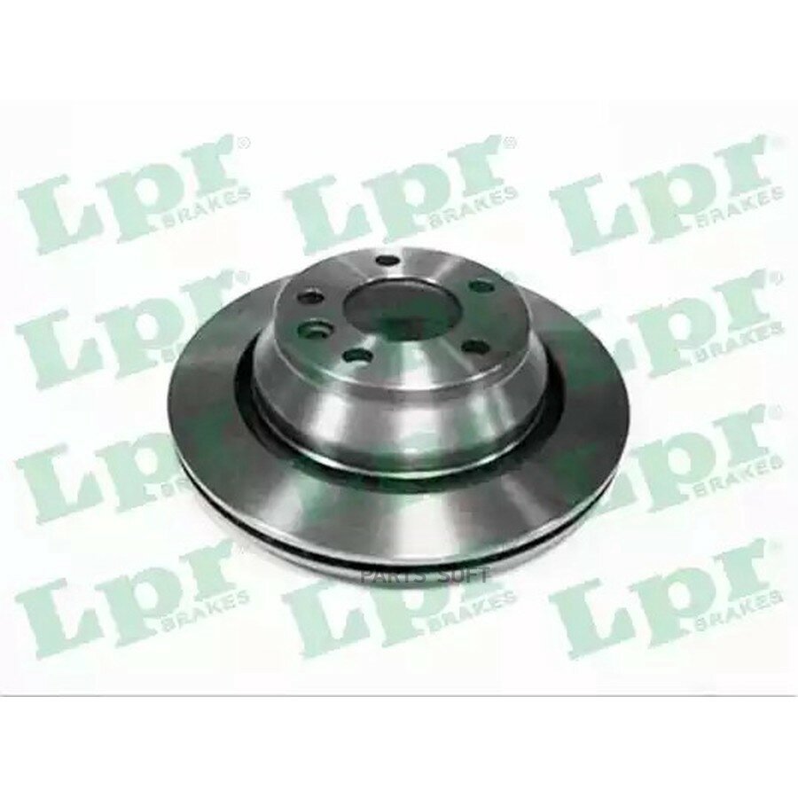 LPR V2006V Диск тормозной VW TOUAREG 02-10/TRANSPORTER V 03-09 задний D 315мм