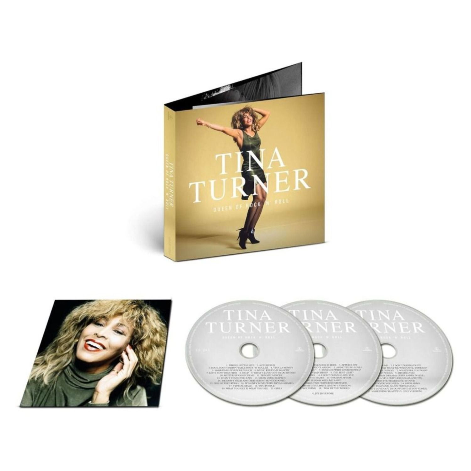 Музыка CD Tina Turner - Queen Of Rock 'N' Roll 3 x CD, Compilation Новый .