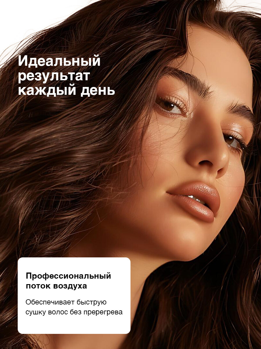 Фен GROOVIER с насадками, для профессионального использования — фото 1