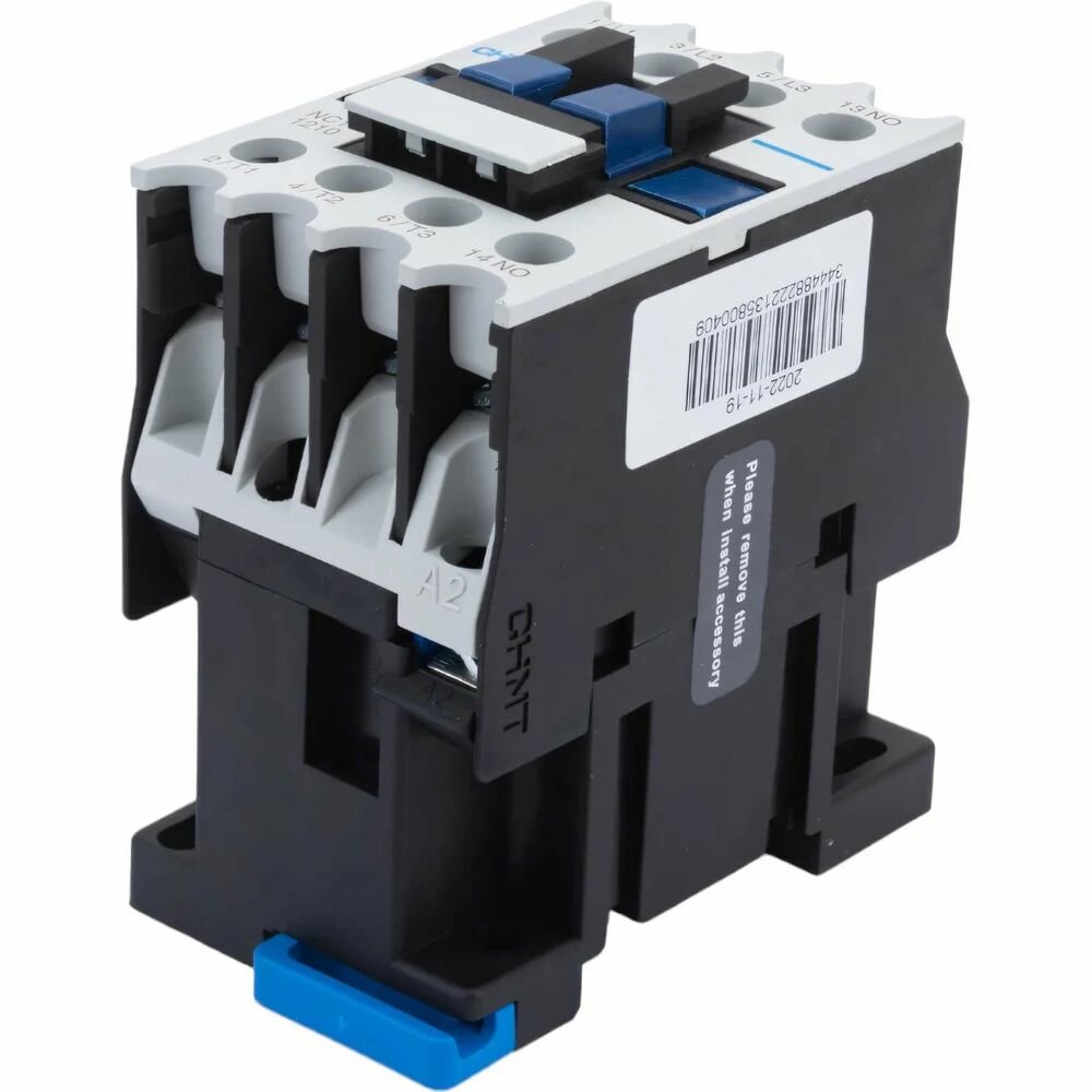 Контактор CHINT NC1-1210 12А 230В/АС3 1НО 50Гц (R) 221358