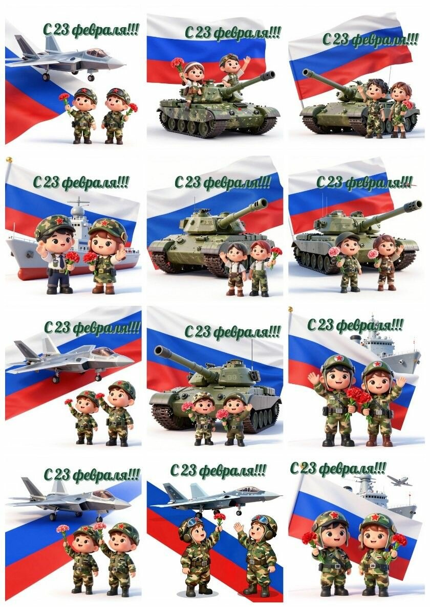 Водорастворимая бумага для мыла к 23 февраля А4