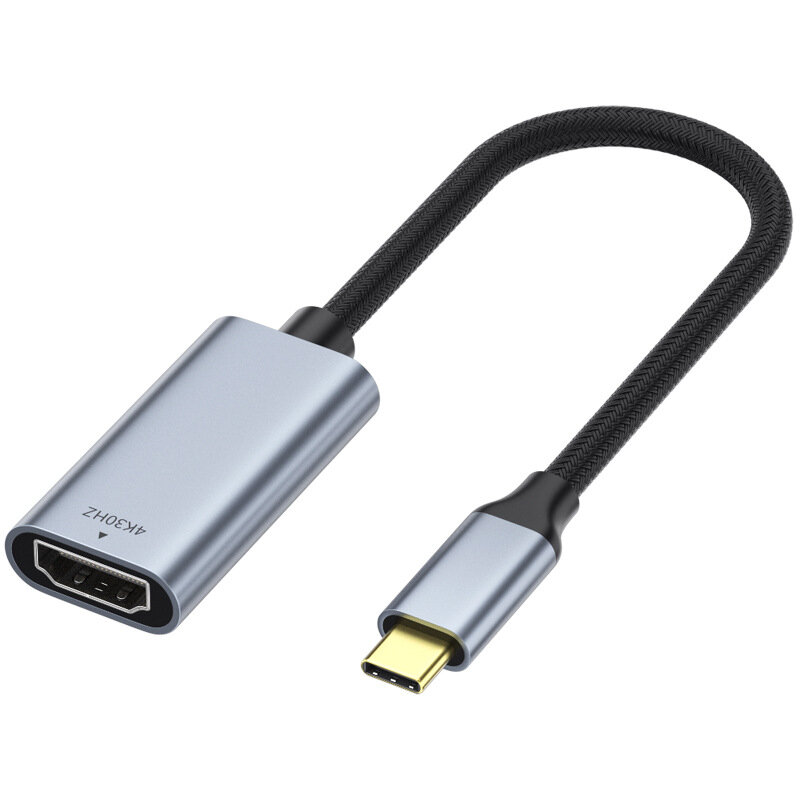 Кабель-адаптер Type-C на HDMI 4K для мобильного телефона, компьютера, монитора, кабель для трансляции экрана, HD конвертер Type-C на HDMI