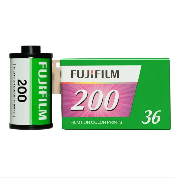 Фотопленка Fujifilm 200 Color Negative Film, 36 кадров, упаковка 1 шт.