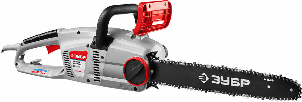 Электропила цепная ЗУБР ЗЦП-2000-02 2000Вт 1 шт. Без цепи Б/У уценка