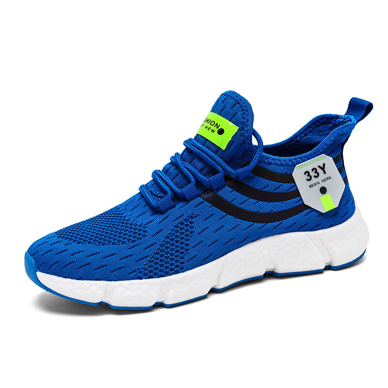Парные спортивные туфли, мужские и женские, дышащие, Flyknit, летние кроссовки для бега с эффектом попкорна, холодносклеенные, размеры 36-46