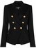 Пиджак BALMAIN, размер 36 FR, черный