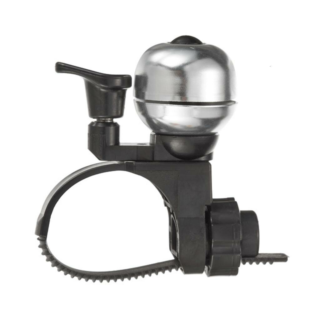 Детский велосипедный звуковой сигнал, серебро